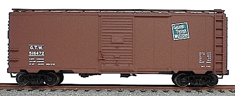 Accurail - AAR 40' Single-Door Steel Boxcar - Kit (Plastic) - Grand ...