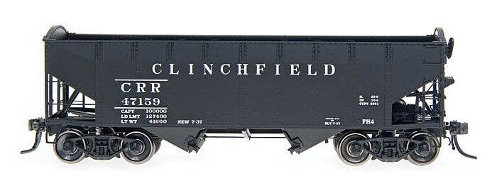 Intermount - AAR Alternate Standard Offset-Side 2-Bay Open Hopper Flat ...