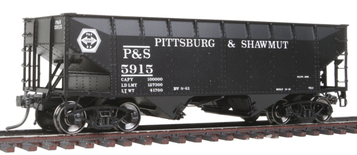 Intermount - AAR Alternate Standard Offset-Side 2-Bay Open Hopper ...