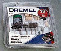Dremel - Accessory Sets - Cleaning/Polishing Set - 20 Pieces - 250-684