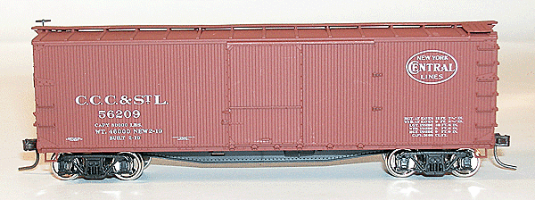 Accurail - Accuready(TM) USRA 40' Wood Double-Sheath Boxcar Assembled ...