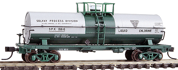 Atlas - ACF 11,000-Gallon Tank Car w/Dome Platform - Ready to Run ...