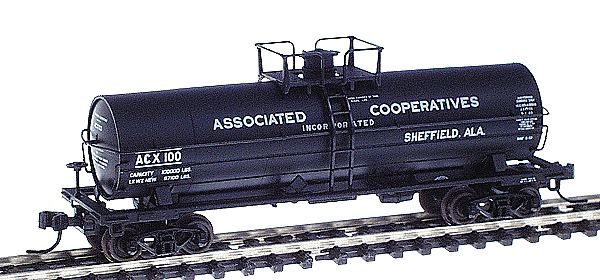 Atlas - ACF 11,000 Gallon Tank Car - With Dome Platform - Assembled ...