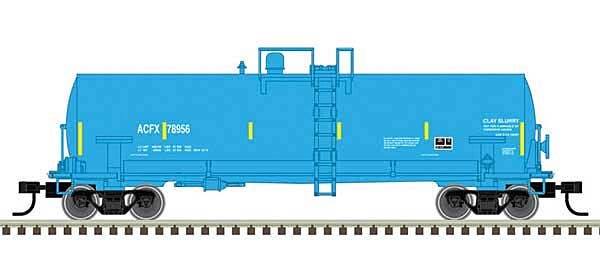 Atlas - ACF 14,000-Gallon Kaolin Tank Car - Ready to Run - ACFX 78956 ...