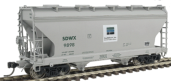 Intermount - ACF 2-Bay Center-Flow Covered Hopper - Ready to Run ...