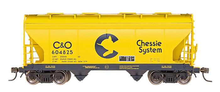 Intermount - ACF 2-Bay Center-Flow Covered Hopper - Ready to Run ...