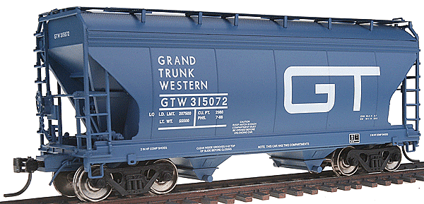 Intermount - ACF 2-Bay Center-Flow Covered Hopper - Ready to Run ...