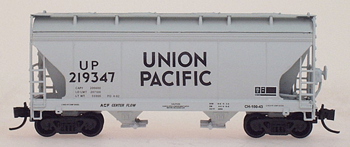 Intermount - ACF 2-Bay Center-Flow Covered Hopper - Ready to Run ...