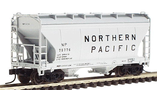 Intermount - ACF 2-Bay Center-Flow Covered Hopper - Ready to Run ...