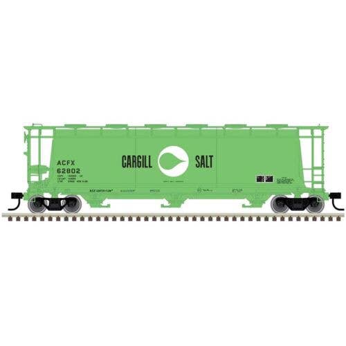 Atlas - ACF 3-Bay Cylindrical Hopper - Ready to Run - Cargill Salt ...