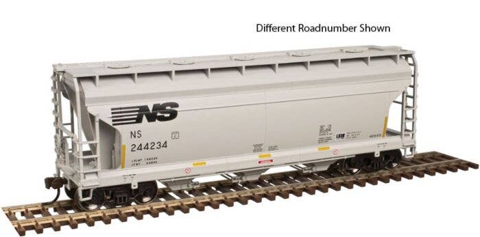 Atlas Trnm - ACF 3560 Center-Flow Covered Hopper - Ready to Run ...