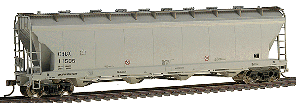 Atlas - ACF 4-Bay Center Flow(R) Pressureaide(R) Covered Hopper (Ready ...