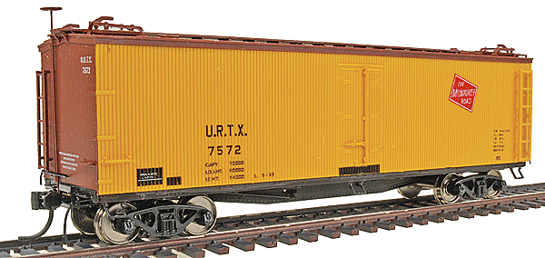 Laser-Art - ACF 40' Wood Reefer, Built 1927 - Assembled - Milwaukee ...