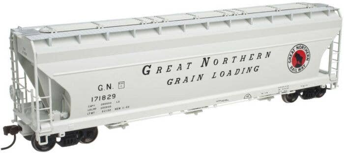 Atlas - ACF 4650 3-Bay Centerflow Covered Hopper Pre-1971 Body - Ready ...