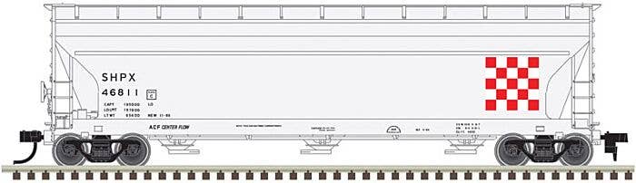 Atlas - ACF 4650 Centerflow Covered Hopper Pre-1971 Version - Ready to ...