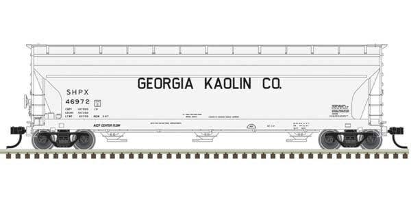 Atlas - ACF 4650 Centerflow Covered Hopper Pre-1971 Version - Ready to ...