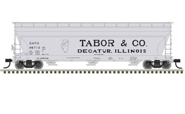 Atlas - ACF 4650 Centerflow Covered Hopper Pre-1971 Version - Ready to ...