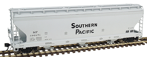 Intermount - ACF 4650 Cubic Foot 3-Bay Covered Hopper - Ready to Run ...