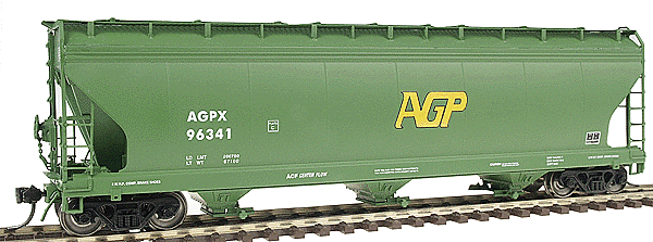 Intermount - ACF 4650 Cubic Foot 3-Bay Covered Hopper - Ready to Run ...