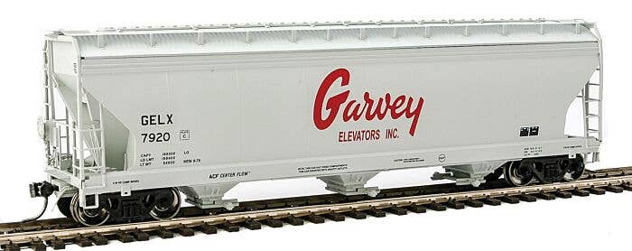 Intermount - ACF 4650 Cubic Foot 3-Bay Covered Hopper - Ready to Run ...