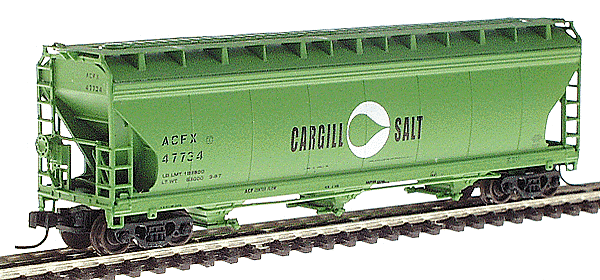 Intermount - ACF 4650 Cubic Foot 3-Bay Covered Hopper - Ready to Run ...