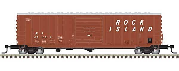 Atlas - ACF 50' Precision Design Rib-Side Boxcar - Ready to Run ...