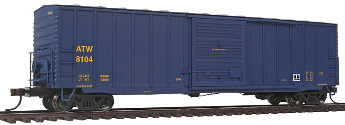 Atlas - ACF 50' Precision Design Rib-Side Boxcar - Ready to Run ...