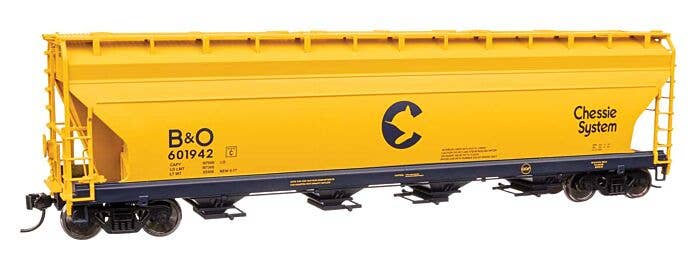 Walthers - ACF 5250 4-Bay Centerflow Covered Hopper - Ready to Run ...