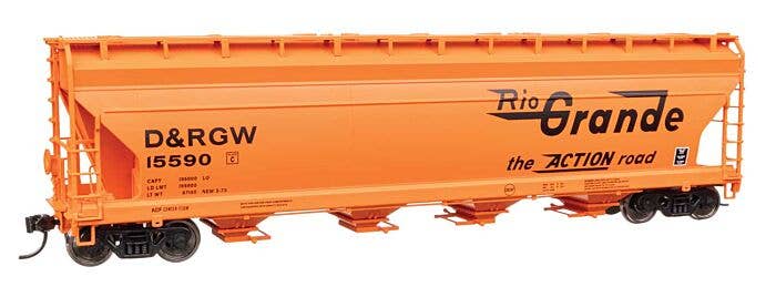 Walthers - ACF 5250 4-Bay Centerflow Covered Hopper - Ready to Run ...