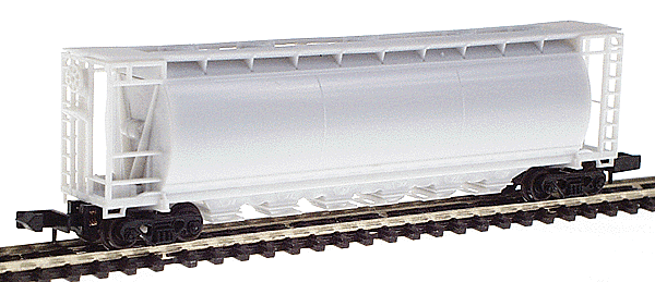 Del Valley - ACF 6-Bay Cylindrical Hopper - Undecorated - 251-3023