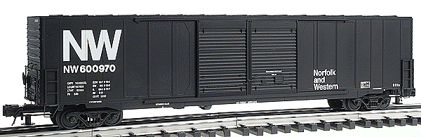 Atlas O - ACF 60' Auto Parts Boxcar Double-Door 3-Rail - Norfolk ...