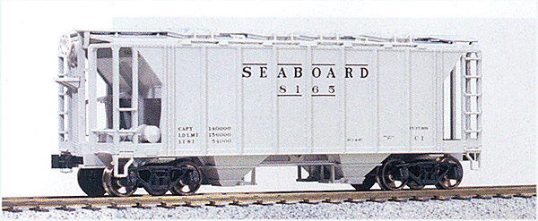 Kato - AC&F 70-Ton Covered Hopper pkg(3) - Seaboard Air Line - 381-380111