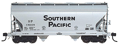 Intermount - ACF Center Flow 2-Bay Covered Hopper - SP (gray, black ...