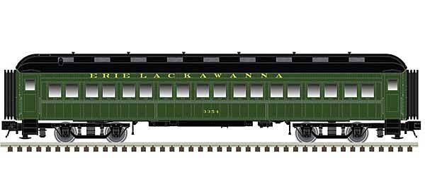 Atlas Trnm - ACF Heavyweight 60' Coach - Ready to Run - Erie Lackawanna ...