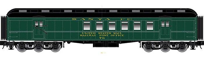 Atlas Trnm - ACF Heavyweight 60' Railway Post Office - Ready to Run ...