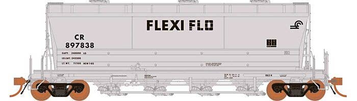 Rapido - ACF PD3500 Flexi Flo Covered Hopper 6-Pack - Ready to Run ...