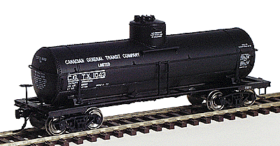 Intermount - ACF Type 27 Riveted 10,000-Gallon Tank Car - Ready to Run ...