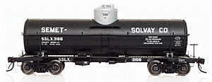 Intermount - ACF Type 27 Riveted 10,000-Gallon Tank Car - Ready to Run ...