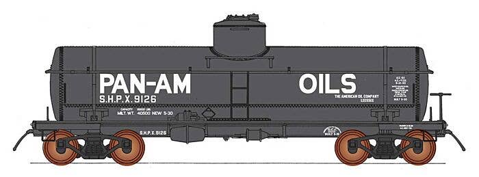 Intermount - ACF Type 27 Riveted 8,000-Gallon Tank Car - Ready to Run ...