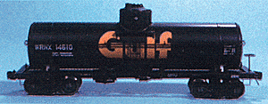Intermount - ACF Type 27 Riveted 8000 Gallon Tank Car - Gulf (black ...