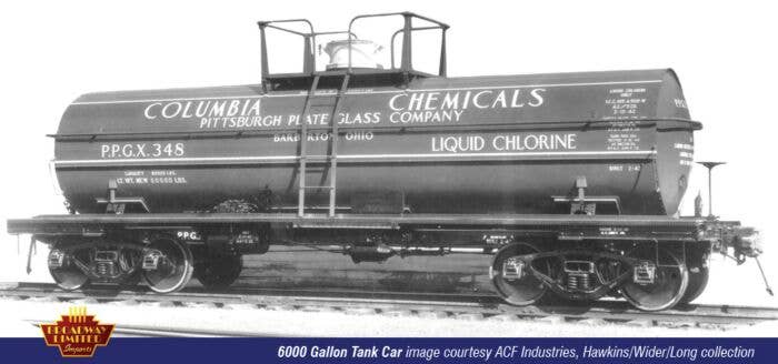BLI - ACF Type 27/ICC-105 6,000-Gallon Tank Car 4-Pack - Ready to Run ...
