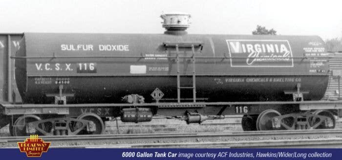BLI - ACF Type 27/ICC-105 6,000-Gallon Tank Car 4-Pack - Ready to Run ...