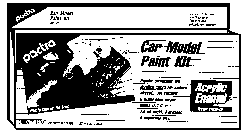 Pactra - Acrylic Paint Set - Car Model Set - 545-501
