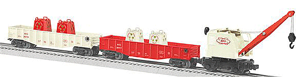 Lionel - AEC Radioactive Transport Train-Only Set 3-Rail - Conventional ...
