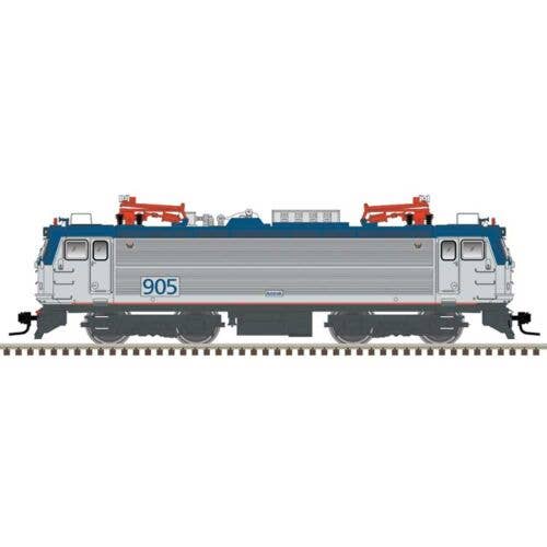 Atlas - AEM-7 Electric - Standard DC - Master(R) Silver - Amtrak #924 (Phase V, silver, blue ...