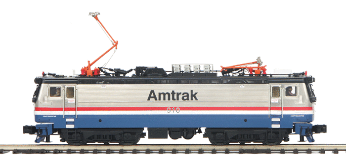 MTH - AEM-7 Electric w/Proto-Sound 3.0 - 3-Rail - Premier(R) - Amtrak ...