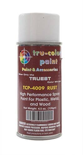 Tru-Color - Aerosol Spray Paint 4.5oz 135ml Can - Gloss Rust - 709-4009