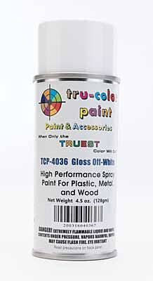 Tru-Color - Aerosol Spray Paint 4.5oz 135ml Can - Gloss Off-White - 709 ...
