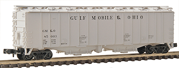 Bowser - Airslide Covered Hopper - Gulf, Mobile & Ohio - 6-37041