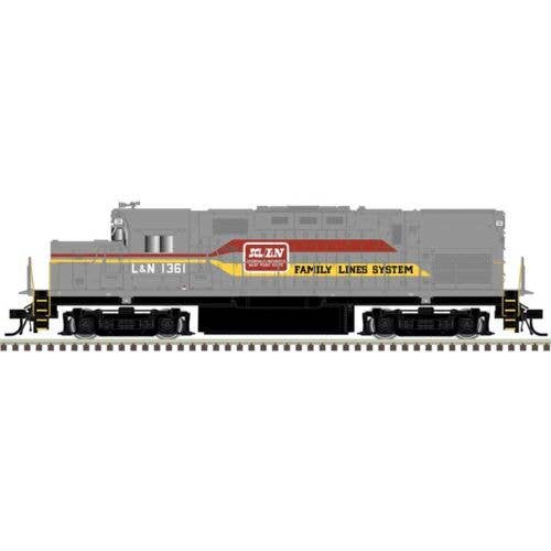 Atlas - Alco C420 Low Nose - Standard DC - Master(R) Silver - Family Lines L&N #1361 (gray, red ...